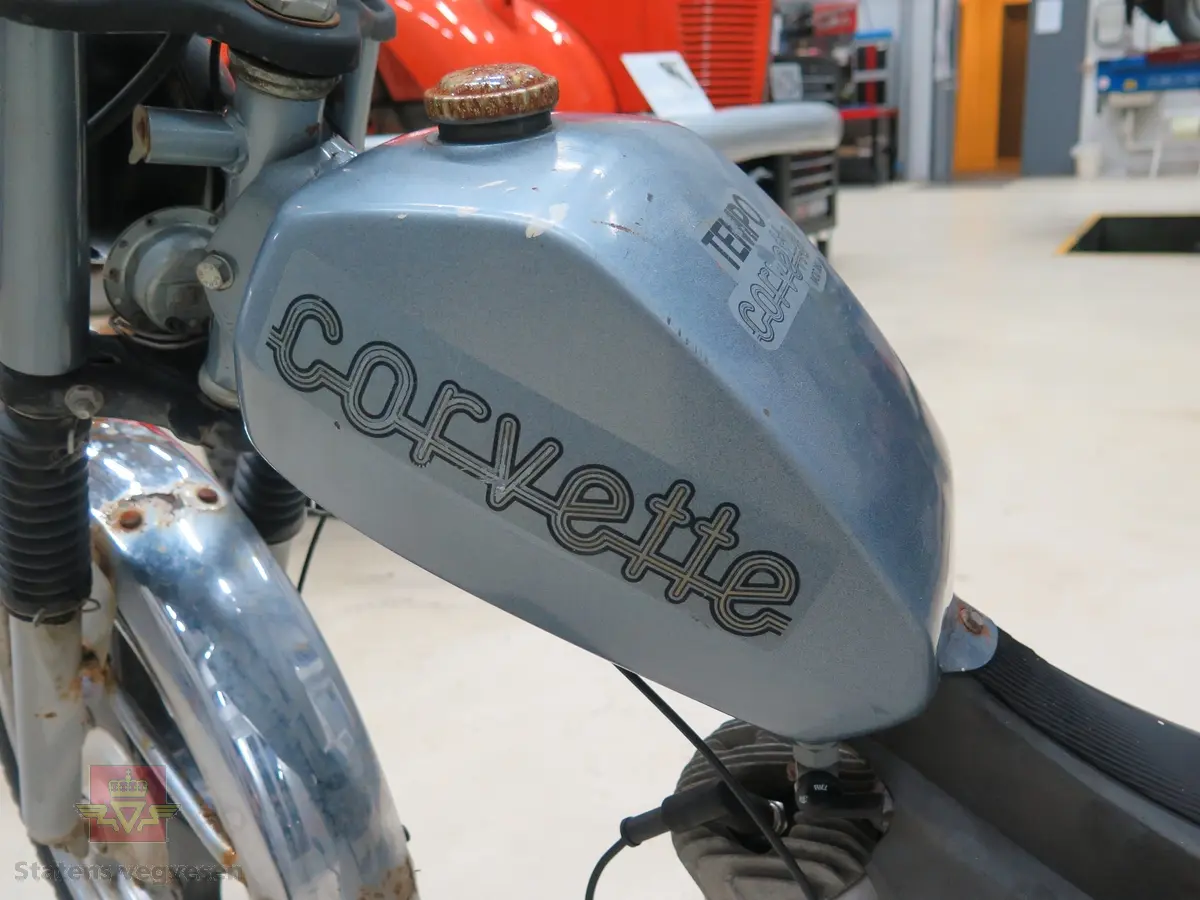 Moped - Norsk vegmuseum / DigitaltMuseum