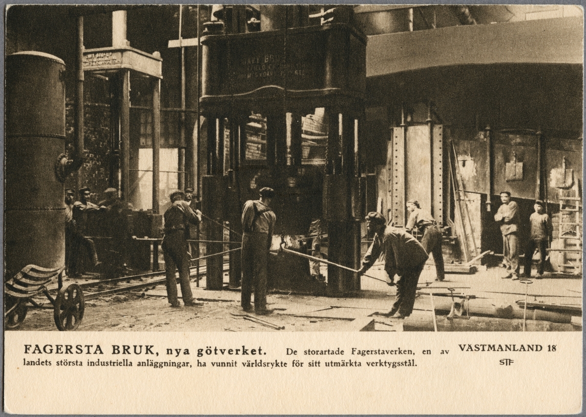 Fagersta bruk. - Järnvägsmuseet / DigitaltMuseum