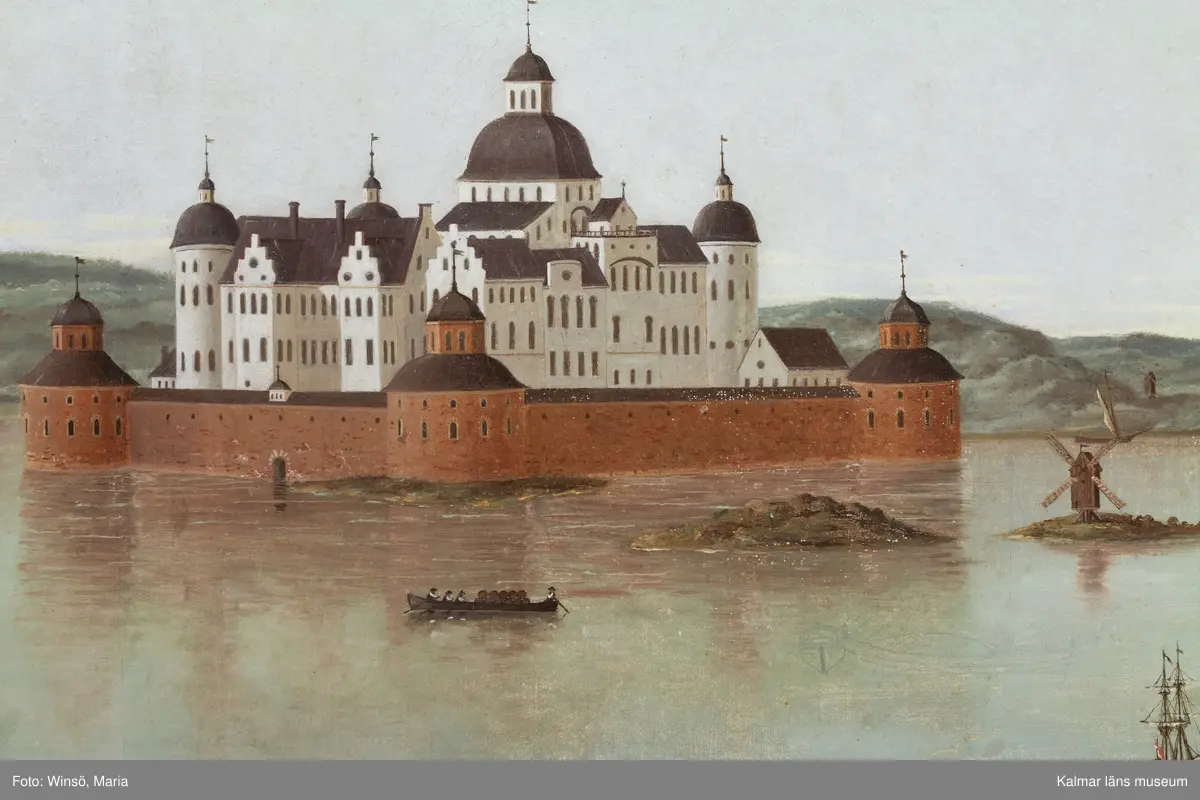 Kalmar stad [Oljemålning] - Kalmar läns museum / DigitaltMuseum
