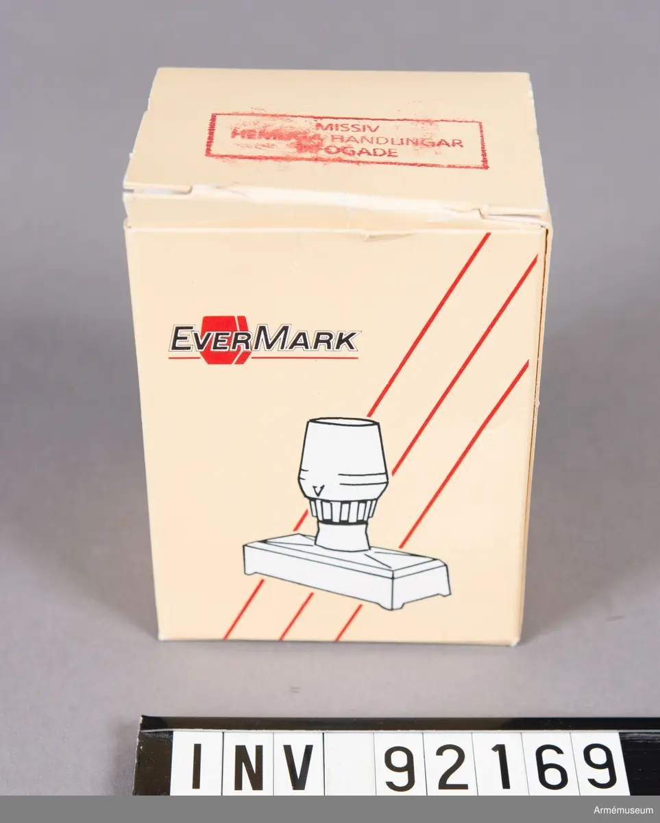 Stämpel - Armémuseum / DigitaltMuseum