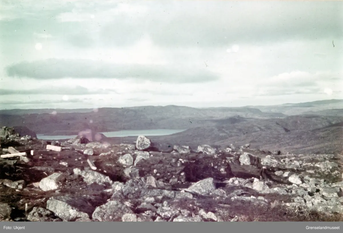 Landskapsbilde fra Petsamo. - Grenselandmuseet / DigitaltMuseum
