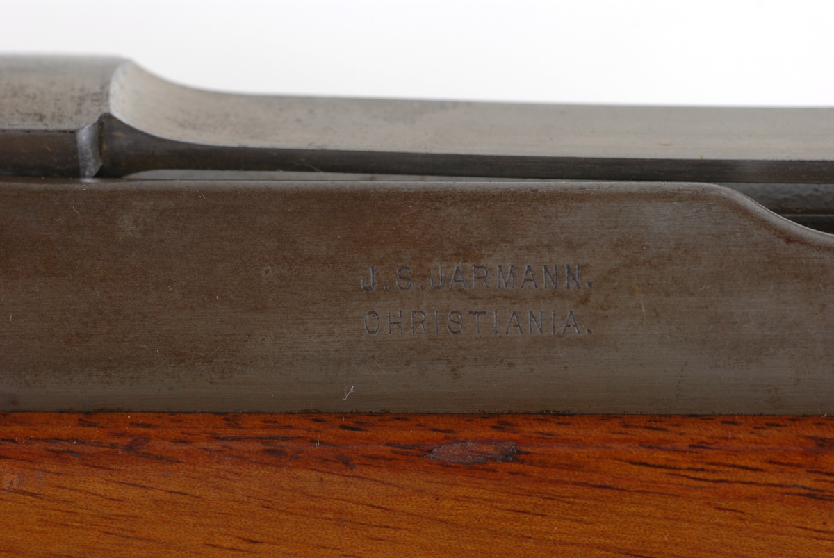 Prøvegevær 6,5x55 Jarmann M1884 - Forsvarets museer / DigitaltMuseum