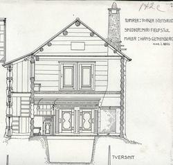Tegning - Norsk Folkemuseum / DigitaltMuseum