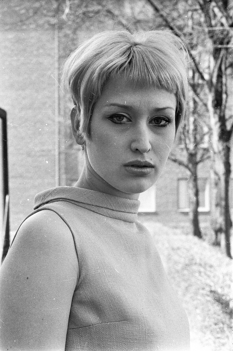 Cecilia Stam, Uppsala april 1967 - Upplandsmuseet / DigitaltMuseum