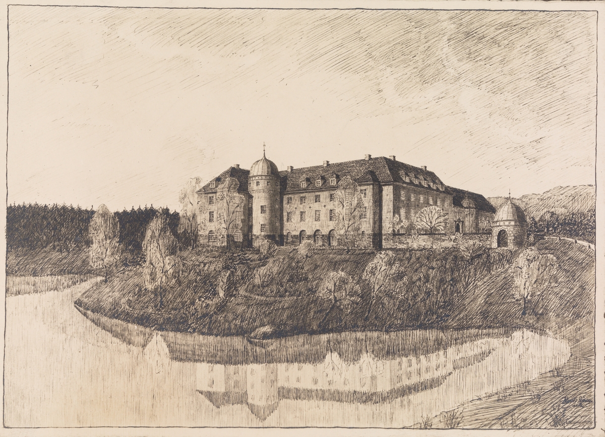 Jessheim fylkesskole [Fotografi] - Nasjonalmuseet, arkitektursamlingene ...