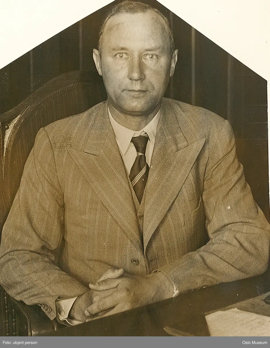 Alf Christian Anderssen Rødskog. - Oslo Museum / DigitaltMuseum