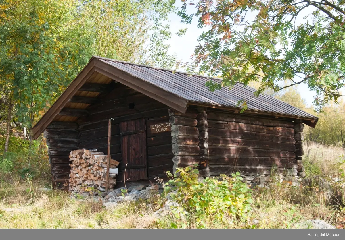 Badstue fra Trondsgard - Hallingdal Museum / DigitaltMuseum
