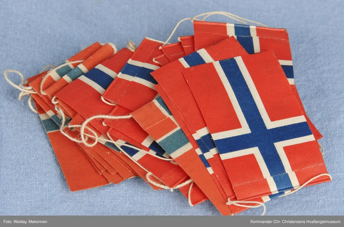 Flagg - Kommandør Chr. Christensens Hvalfangstmuseum / DigitaltMuseum