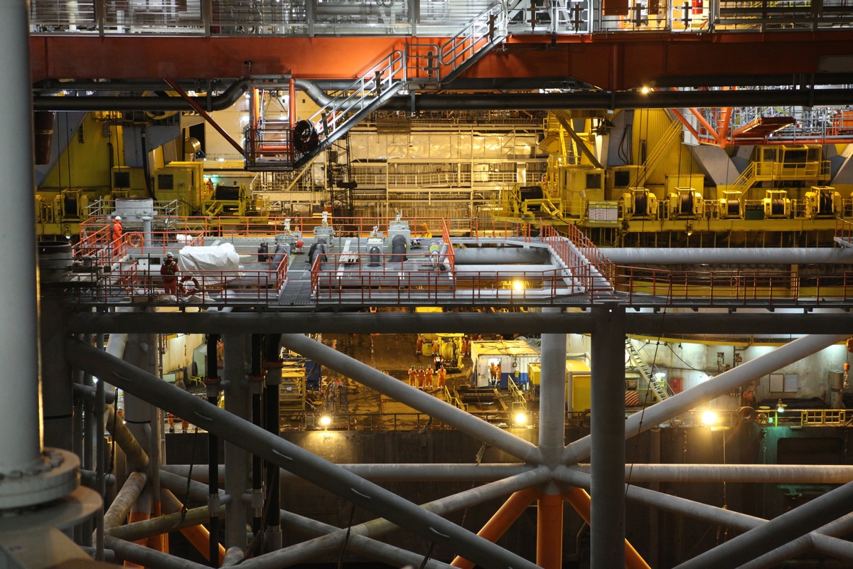 Valhall VRD, PH installation, heavy lift - Norsk Oljemuseum ...