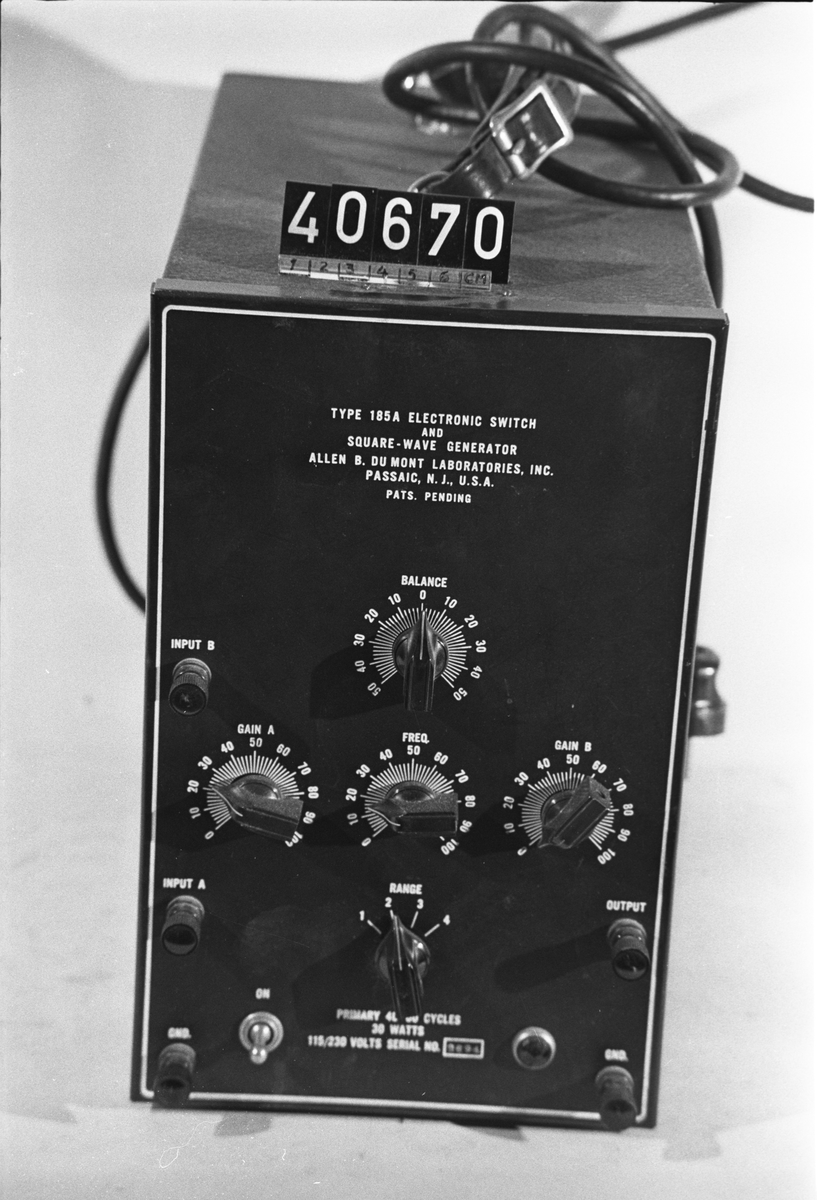 Mätinstrument - Tekniska museet / DigitaltMuseum