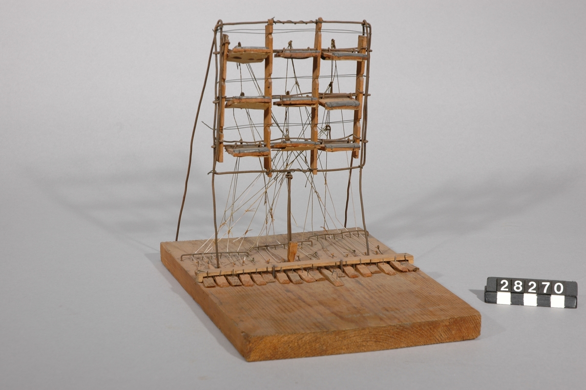 Optisk telegraf, modell - Tekniska museet / DigitaltMuseum