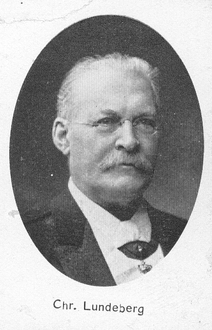 Brukspatron Christian Lundeberg. - Länsmuseet Gävleborg / DigitaltMuseum