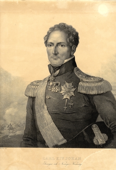 Carl XIV Johan, Sveriges och Norriges Konung [Litografi] - Kulturparken ...