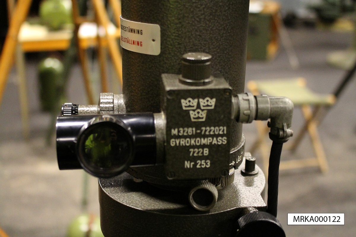Gyrokompass 722 B - Museum för rörligt kustartilleri / DigitaltMuseum
