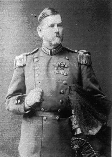 Generalmajor Joachim Christofer Lemchen, född 1851, död 1932 ...