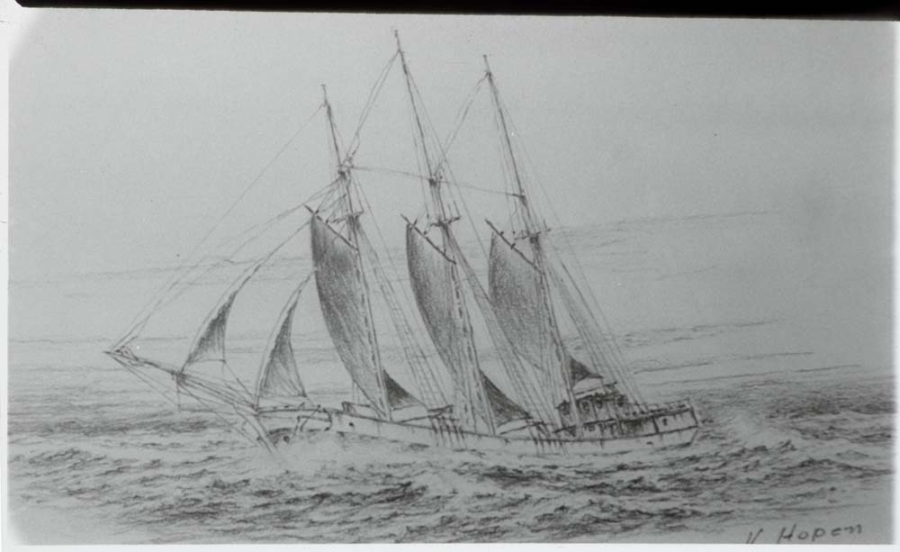 Repro tegning - Helgeland Museum / DigitaltMuseum