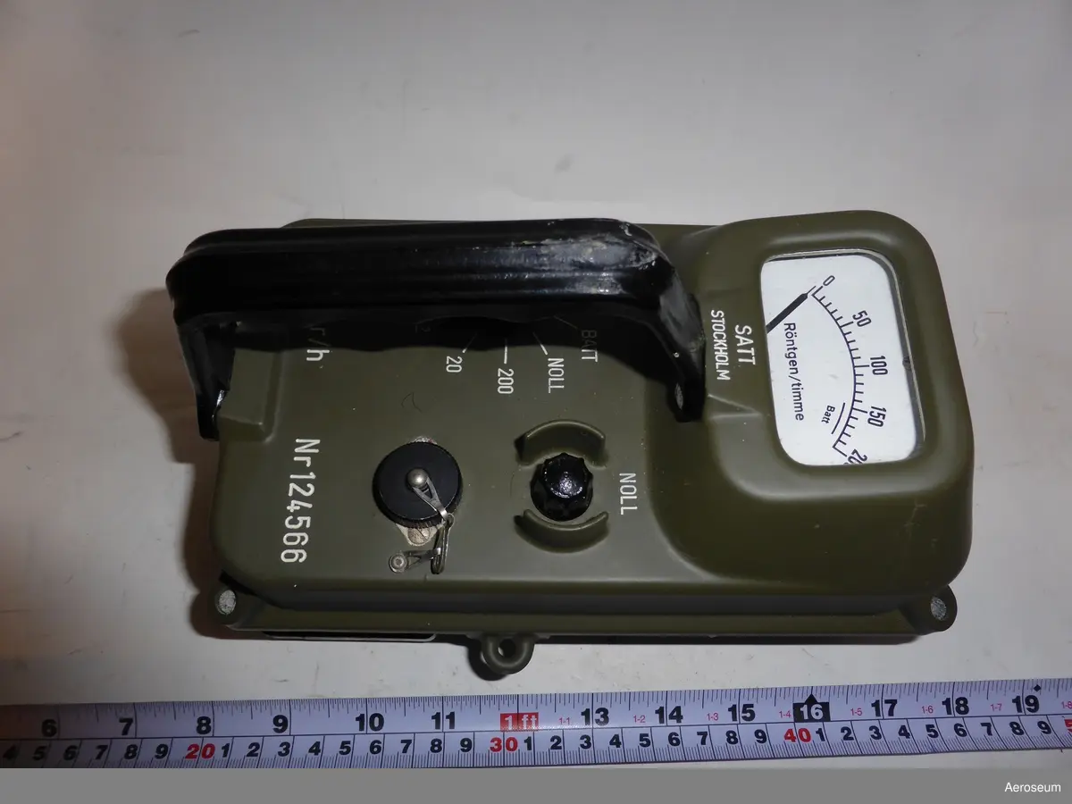 Intensimeter 21 - Aeroseum / DigitaltMuseum