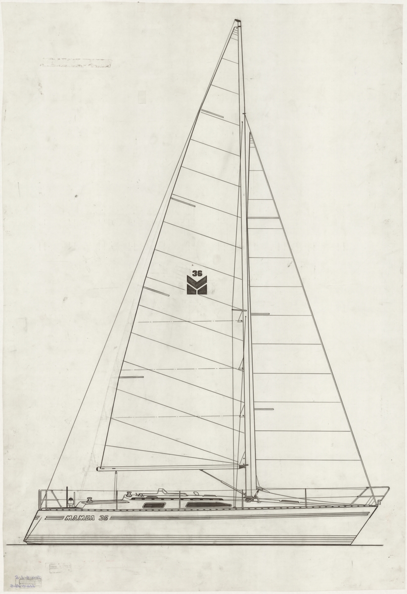 Ritning - Sjöhistoriska museet / DigitaltMuseum
