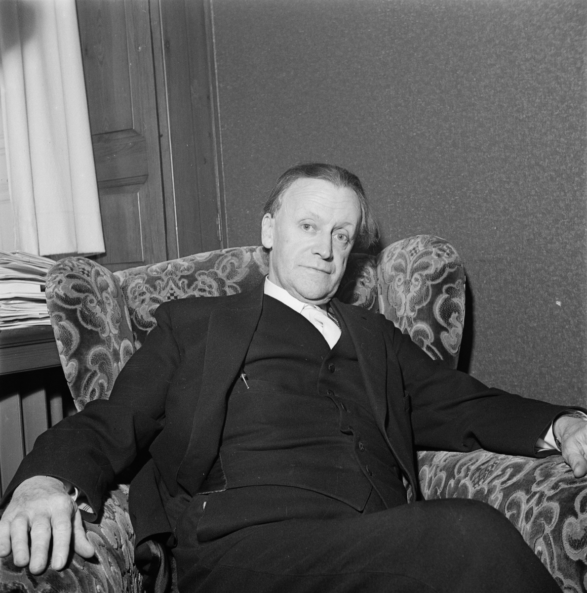 Ärkebiskop Erling Eidem, Uppsala - Upplandsmuseet / DigitaltMuseum