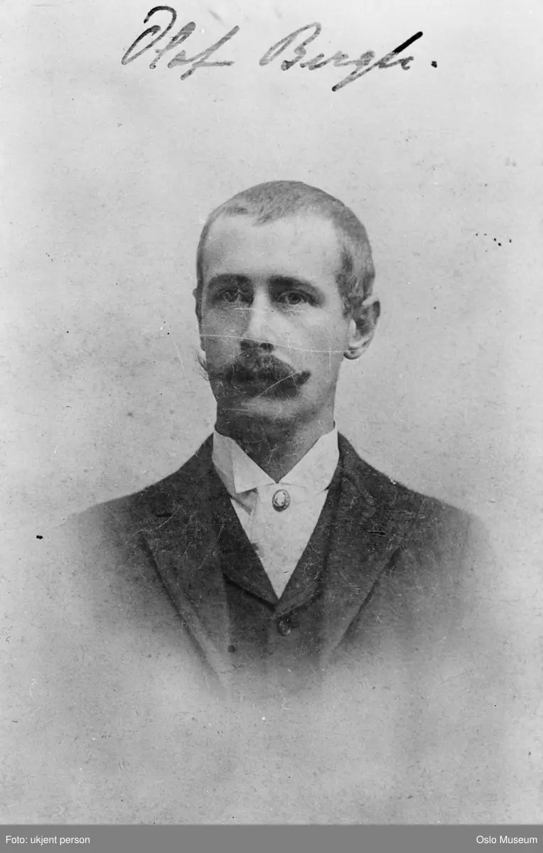 Olaf Berg. - Oslo Museum / DigitaltMuseum