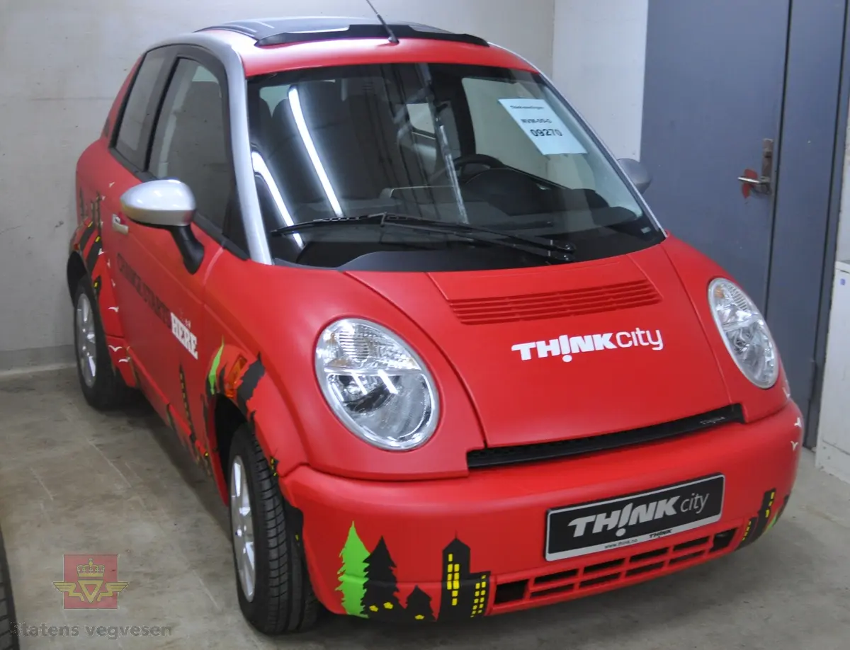 Bil - Norsk vegmuseum / DigitaltMuseum