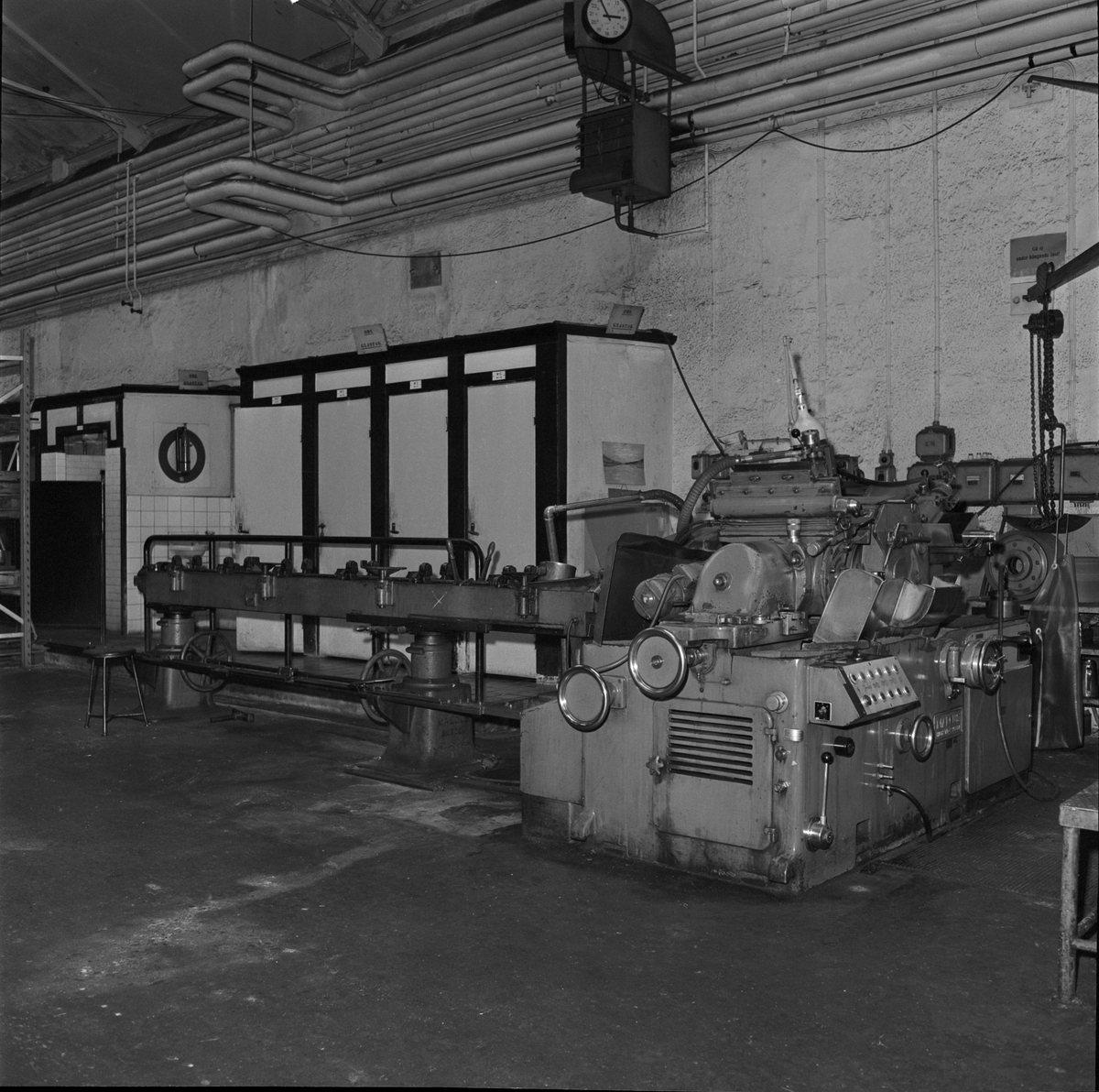 Maskiner i maskin verkstan 1 o 2 - Marinmuseum / DigitaltMuseum