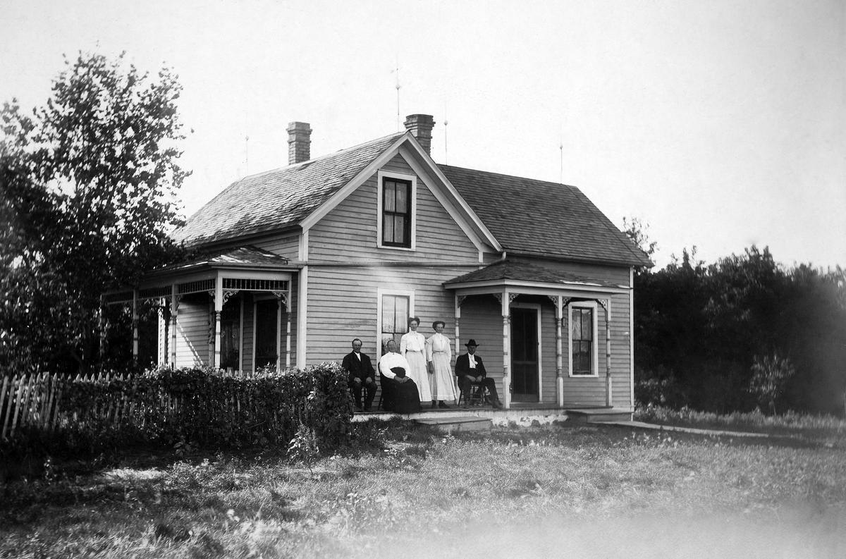 Ingeberg farm i Petersburg N. Dakota. Andreas og Julie Ingeberg f ...