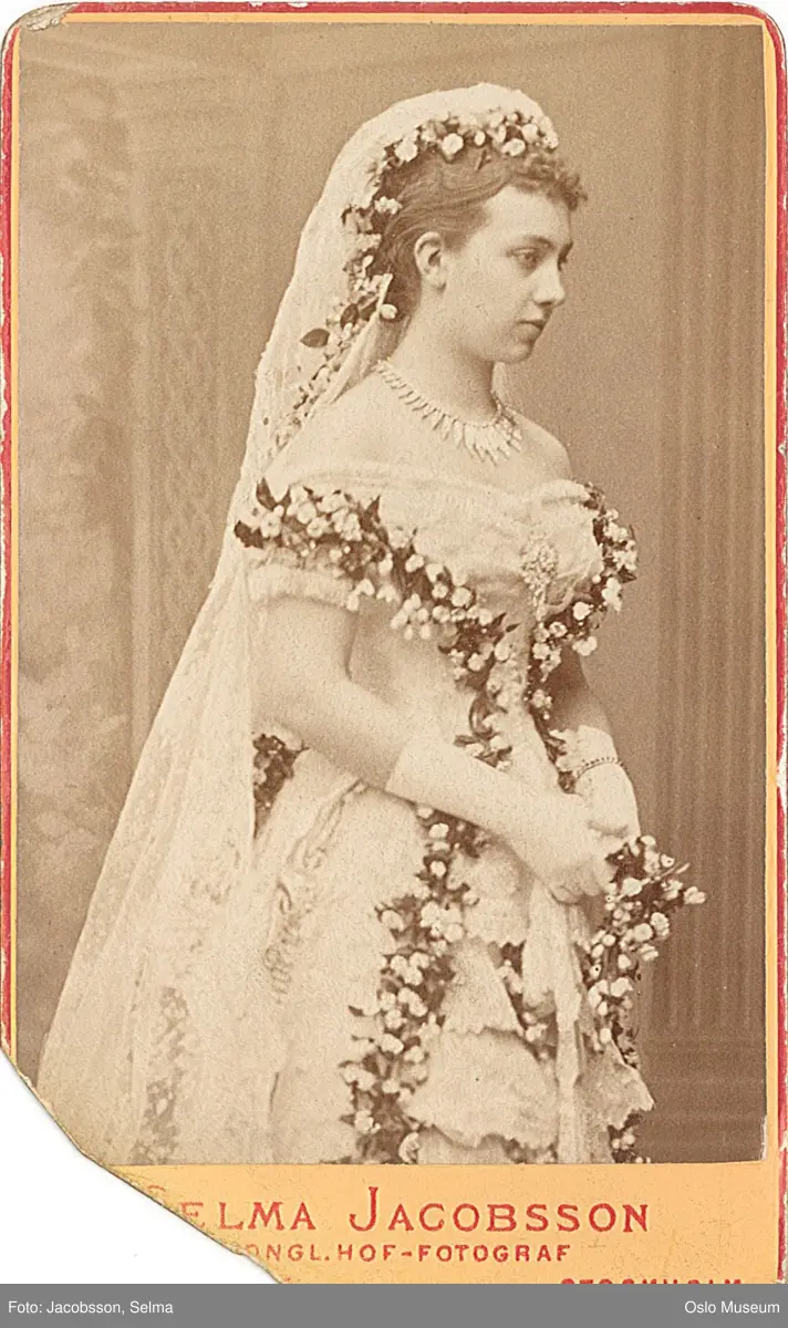 Prinsesse Sofia Maria Victoria av Baden. - Oslo Museum / DigitaltMuseum
