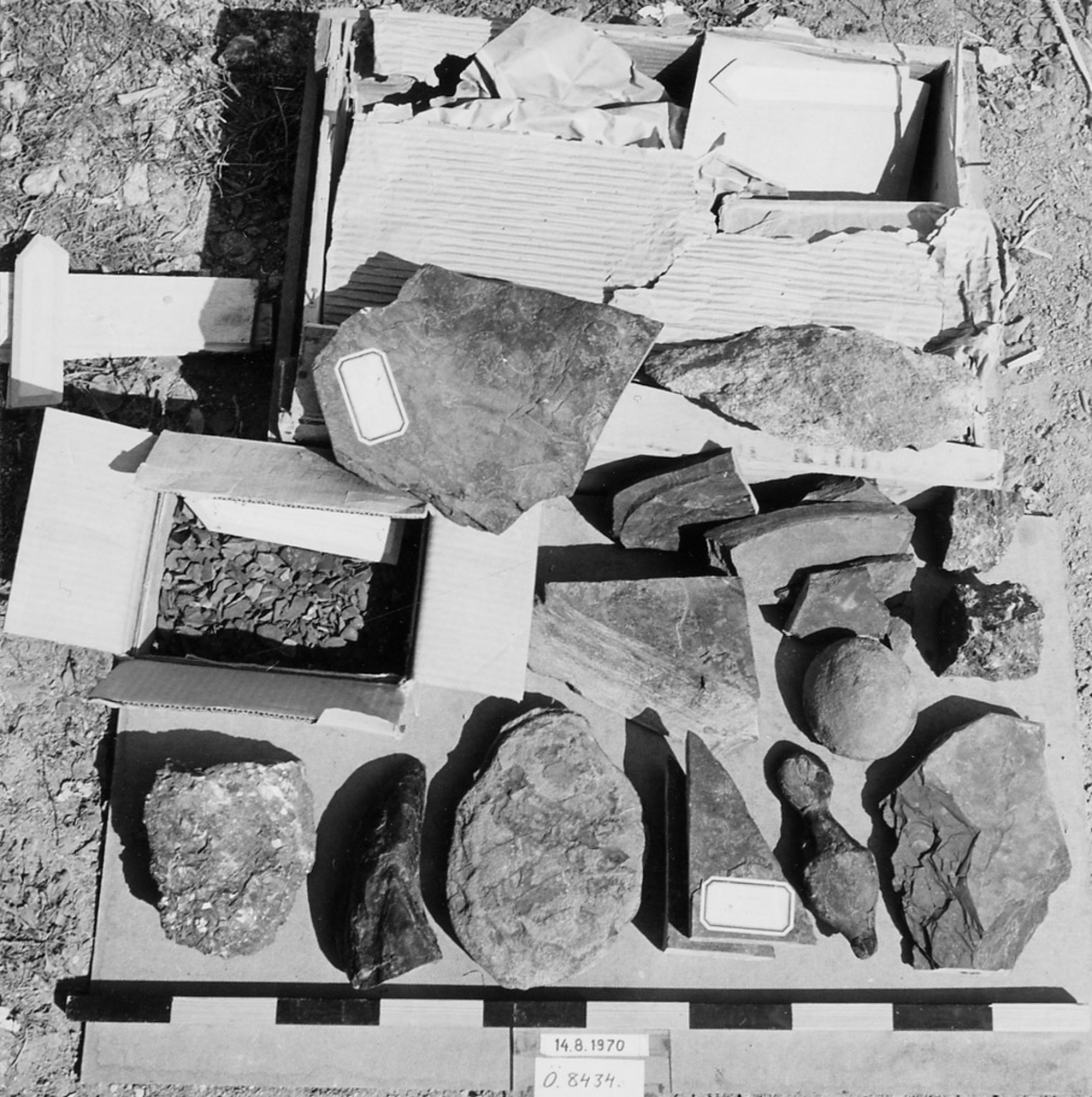 Skifferoljetillverkning - Sjöhistoriska museet / DigitaltMuseum