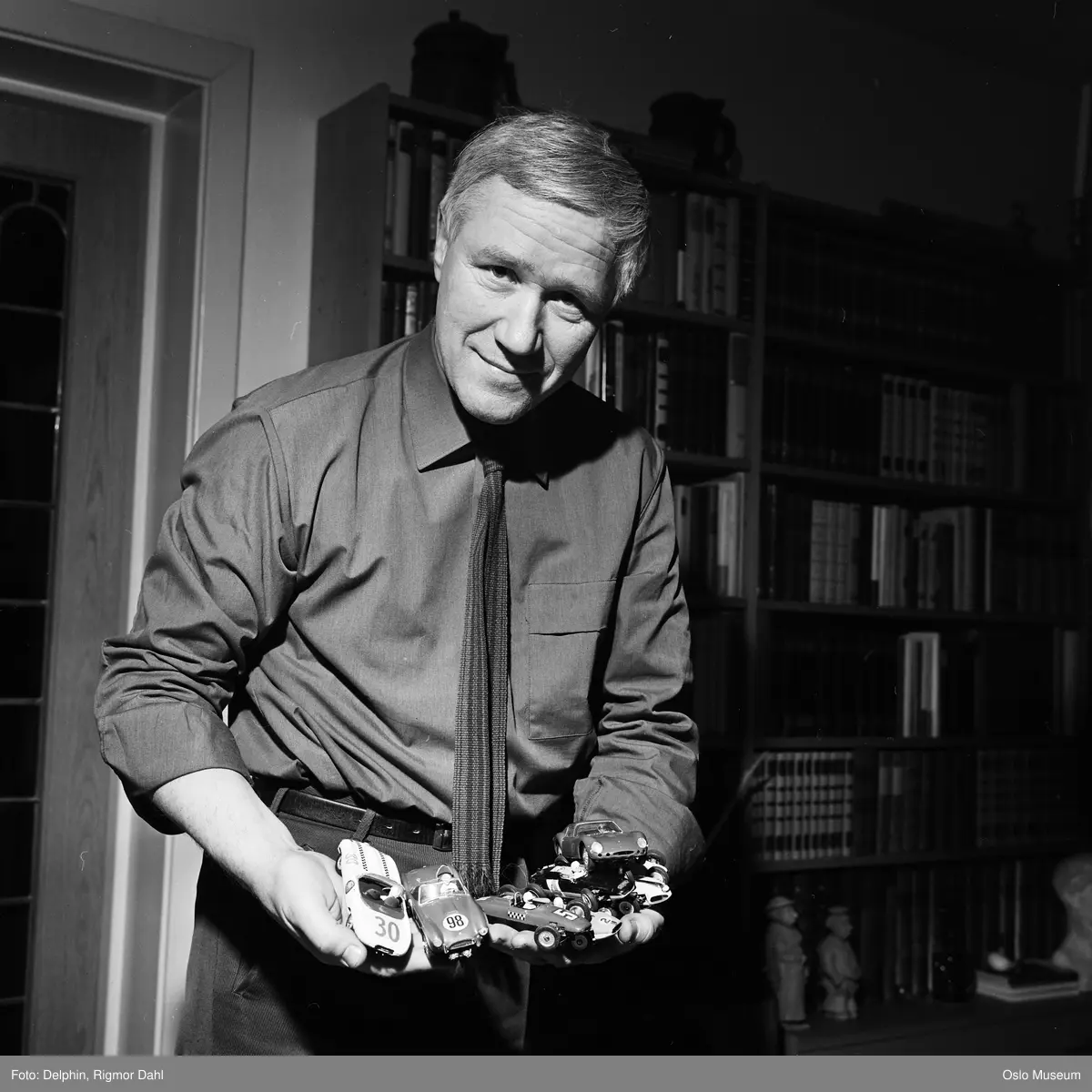 Hjemme hos Kjell Aukrust. - Oslo Museum / DigitaltMuseum
