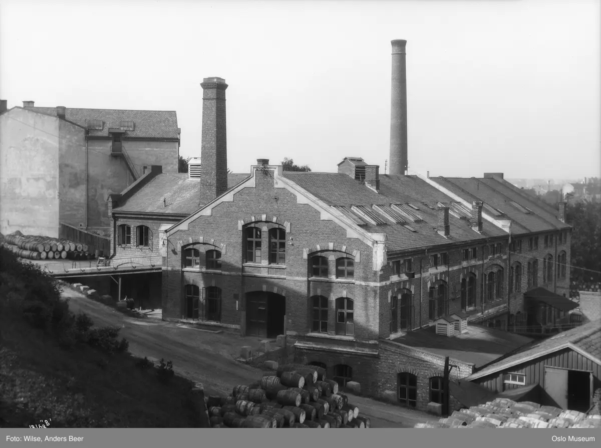 Lilleborg fabrikker. - Oslo Museum / DigitaltMuseum