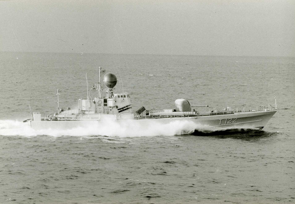 Motortorpedbåten SIRIUS, T 122. - Sjöhistoriska museet / DigitaltMuseum